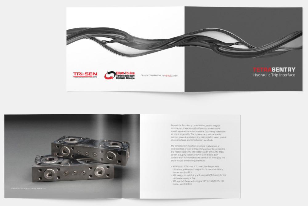 Tribe Design helps TRI-SEN System create a custom brochure for the ...